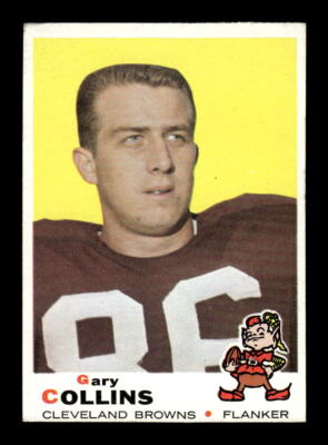 1969 Topps Football #234 Gary Collins Cleveland Browns | eBay