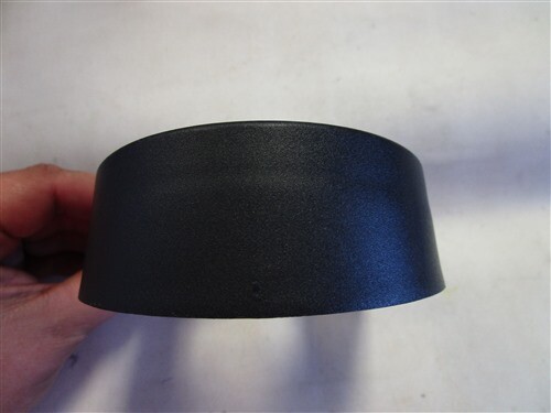 T-H MARINE FSG-8C FUEL SPLASH GUARD ROUND FILL 5 1/4" BLACK PLASTIC ...