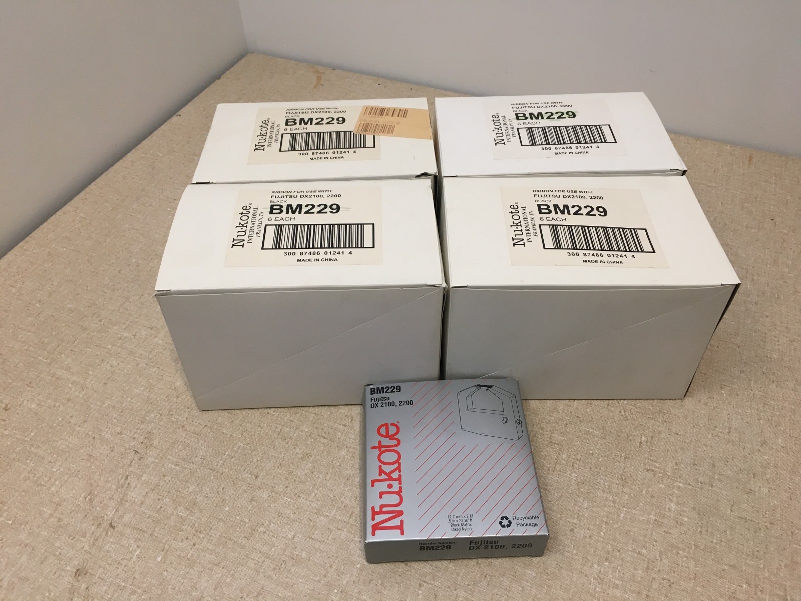 NEW Lot of 24 NuKote BM229 Fujitsu DX2100 2200 2100 Ribbon | eBay