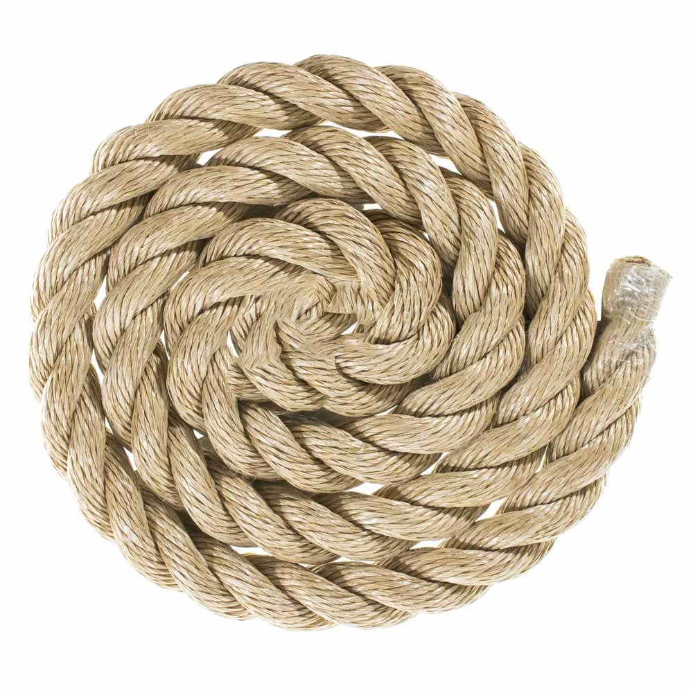 Twisted ProManila / UnManila / Tan Polypro Rope Multiple Length and ...
