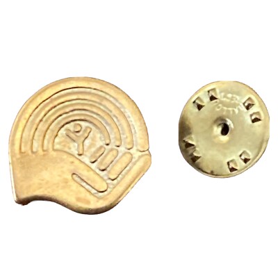 Vintage United Way Commemorative Gold Color Union Made Pin - UAW, AFL ...