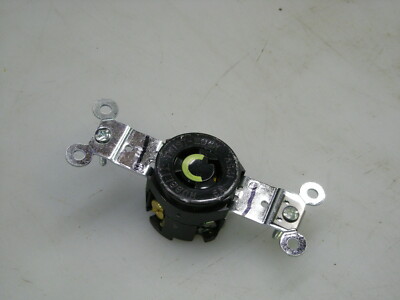 Hubbell HBL4710 15A Twist-Lock Receptacle 2P 3W 125VAC L5-15R BK | eBay