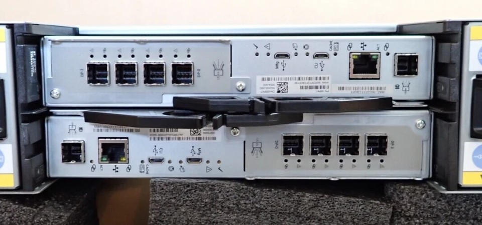 NEW Dell PowerVault ME5024 24x SFF Bay Storage Array 2x 4Port SAS 12G ...