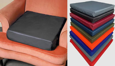 Booster Cushion Armchair Seat Pad Floor Chair Riser Cushion Garden ...