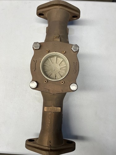 Master Meter 2" Flanged - Brass Water Meter - Used - Fast Shipping | eBay