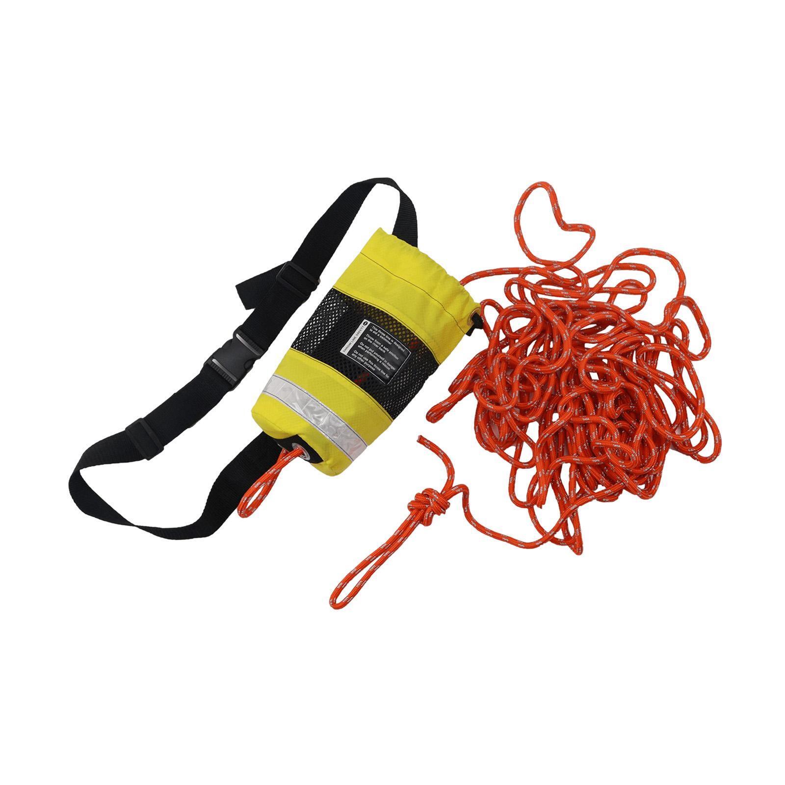 Throwable Rope Throw Bag Flotation Device 21M for Outdoor Rafting ...