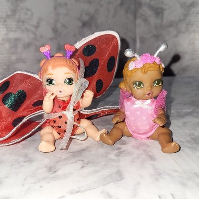 Lot Of 2 Zapf Creations Mini Baby Borns Poseable ~4.5" | eBay Australia