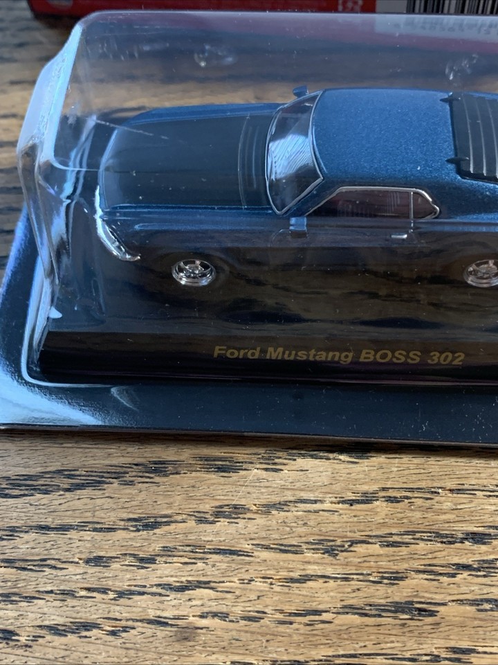 Ford Mustang Boss 302 Blue Opened Blind Box Blue Diecast | eBay