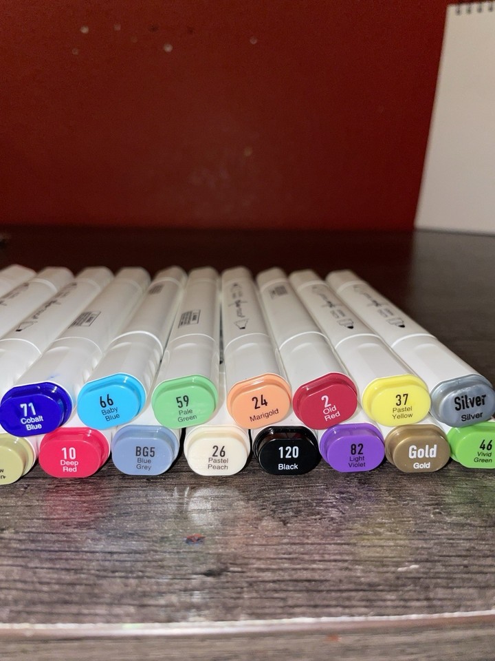 Master's Touch 24 Twin-tip Alcohol Markers | eBay