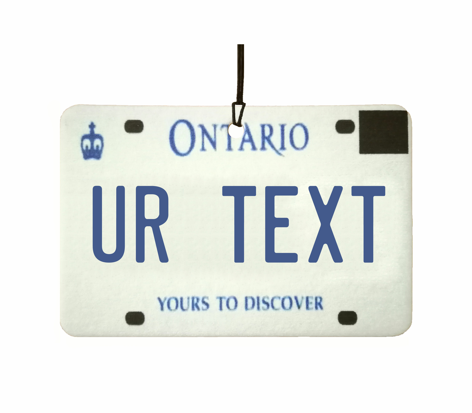Personalized Ontario License Plate Car Air Freshener | eBay