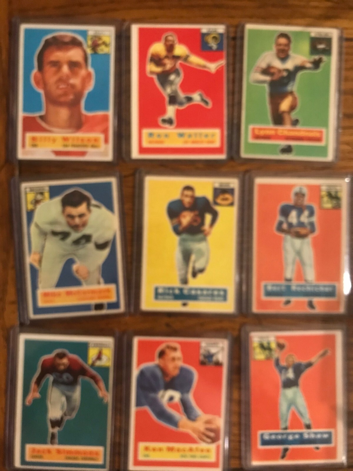 Jack Simmons 1956 Topps Football Card (Sale Is For Card In Title) (1202 ...