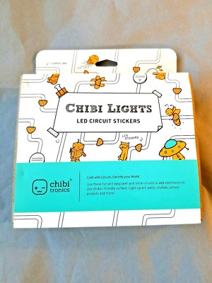 Chibitronics - Chibi Lights - LED Circuit Stickers STEM Starter Kit | eBay