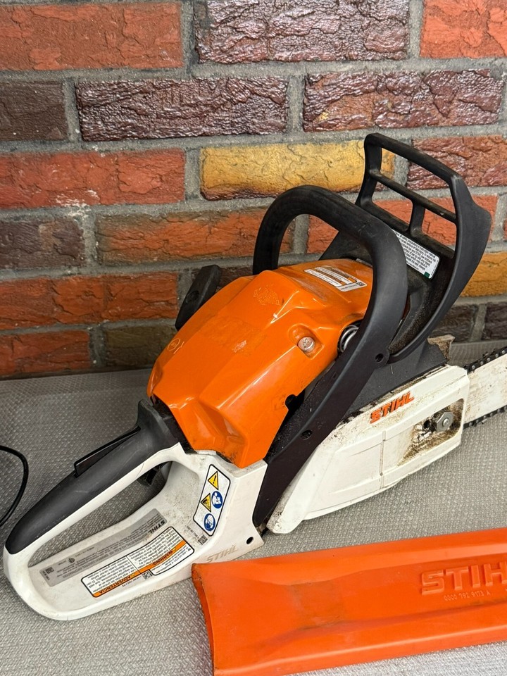 STIHL MS162 GAS POWER 16" HANDHELD CHAINSAW | eBay