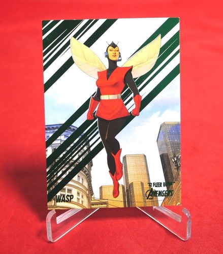 AVENGERS MARVEL Trading Card Wasp Green Foil 2022 Fleer Ultra #85 | eBay