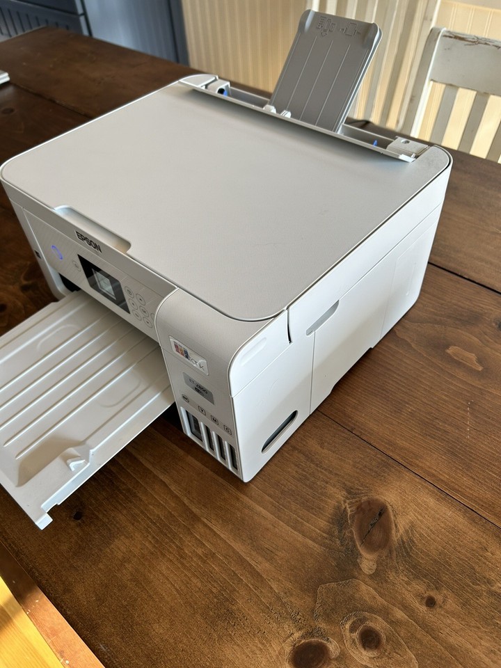 Epson EcoTank ET-2850 Color Inkjet All-In-One Printer - White ...