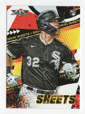 2022 Topps Fire 77 Gavin Sheets Flame Chicago White Sox Card | eBay