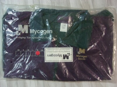 VINTAGE MENS~MYCOGEN SEEDS~GREEN & MAROON JACKET~NEW IN PACKAGE~SZ XL ...