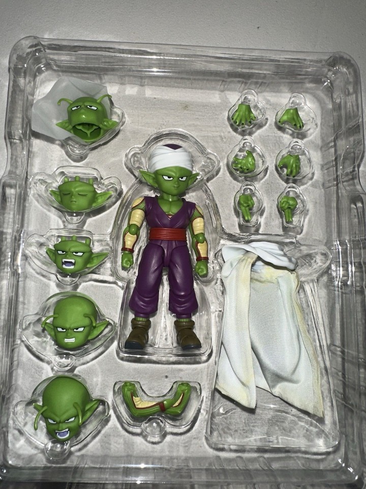 Dragonball DAIMA S.H.Figuarts Goku Mini, Vegeta Mini, Piccolo Mini Goku ...