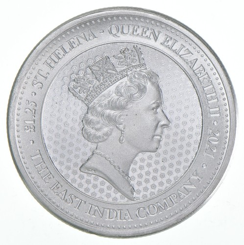 2021 1.25 oz St. Helena Silver Rose Crown Guinea Coin *9735 | eBay