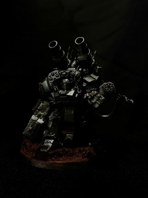 Games Workshop WH40K Chaos Marine Iron Warriors Single Chaos Lord ...