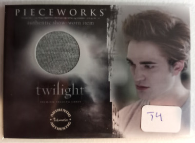 Twilight Inkworks Pieceworks Robert Pattinson Edward Cullen Costume ...