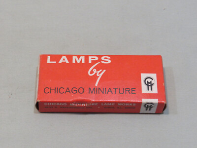 Vintage NOS Chicago Miniature Lamp Bulbs #PR-2 2.4V, Qty 6 | eBay