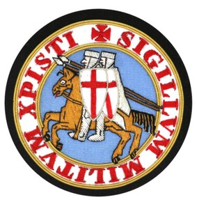 Knights Templar Seal Embroidered Blazer badge | eBay