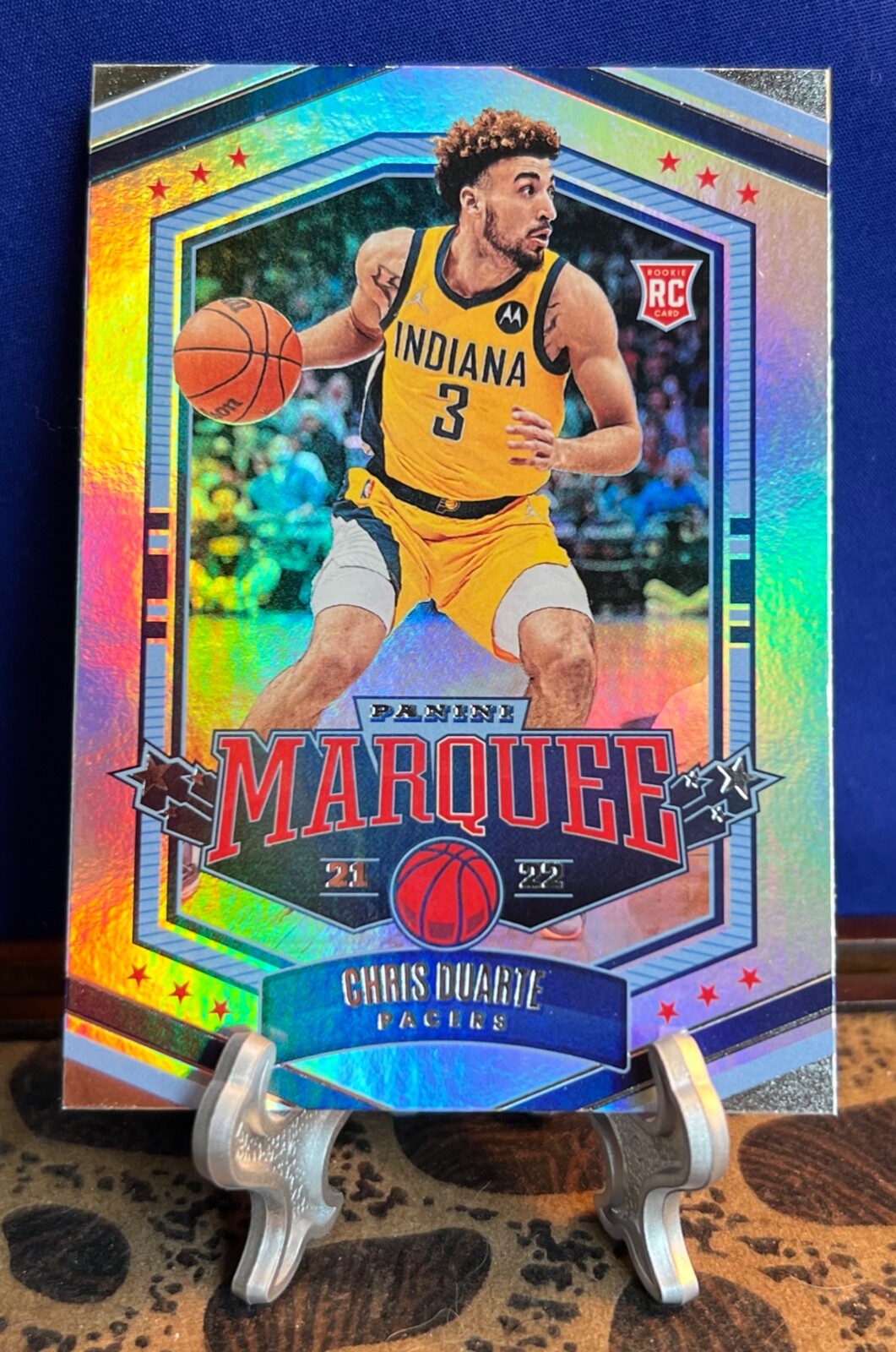2021-2022 Panini Chronicles Marquee Chris Duarte Rookie #350 INDIANA ...