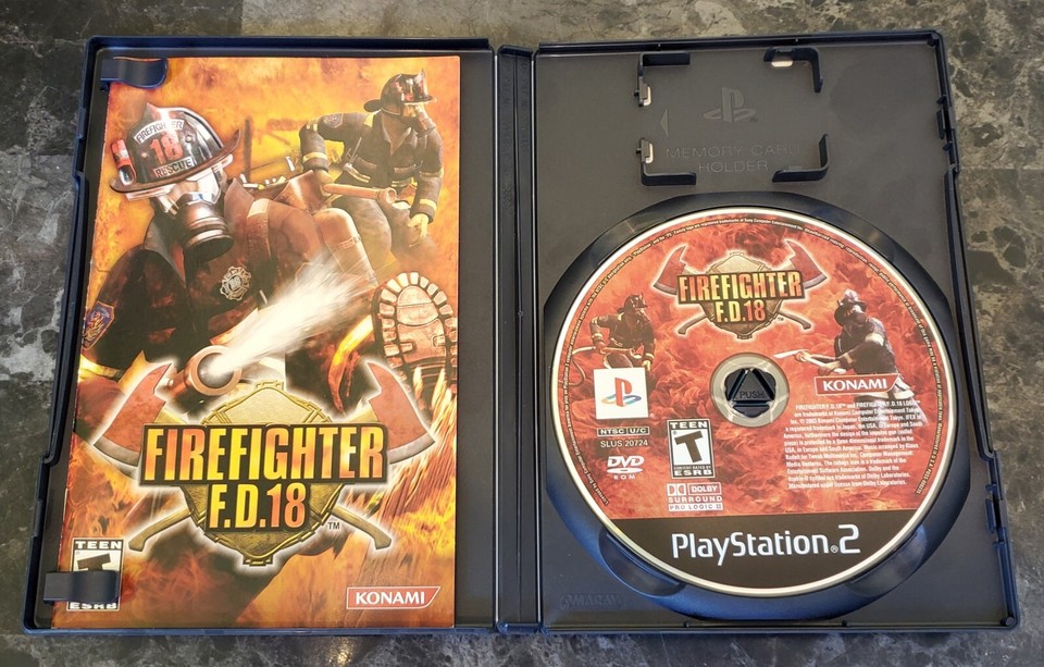 Firefighter F.D.18 (Sony PlayStation 2, 2004) 83717200697| eBay