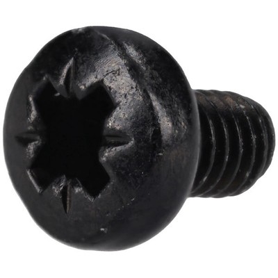 R-TECH 337004 Black Pozi Pan Head Machine Screws M4 6mm - Pack Of 100 ...