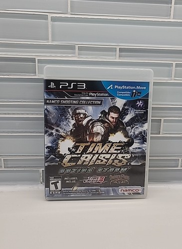 Time Crisis: Razing Storm (Sony PlayStation 3, 2010) PS3 CIB Complete ...