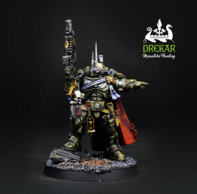 Primaris Captain in Phobos Armour Space Marines ** COMMISSION ...