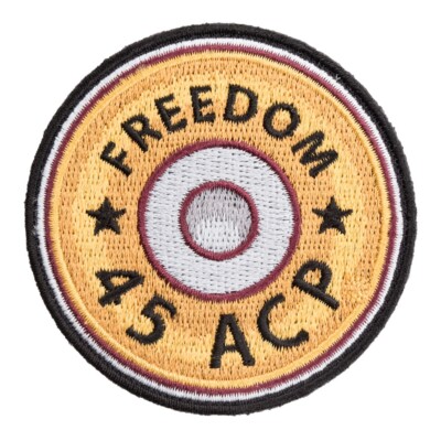 .45 ACP Freedom Shell Patch, Guns & Ammunition Patches | eBay