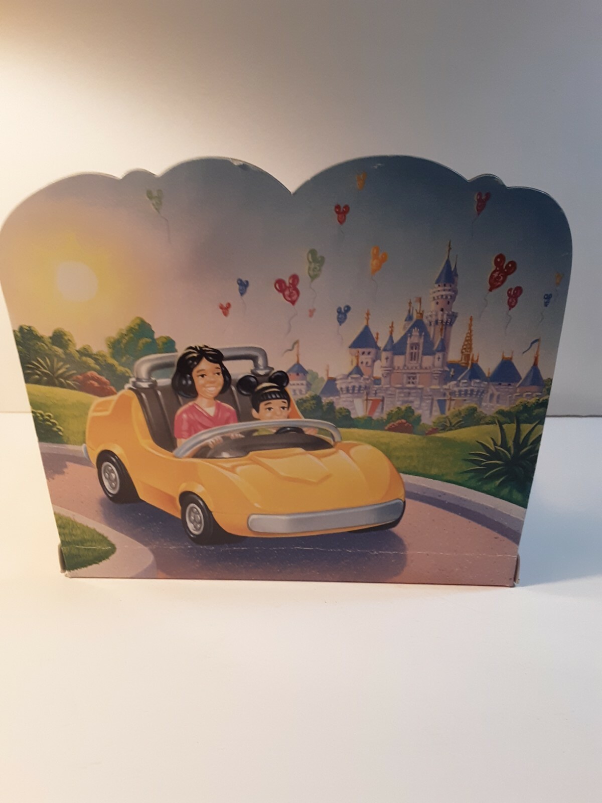 Disneyland Collectible The Autopia Cars Yellow Chevron Original Box ...