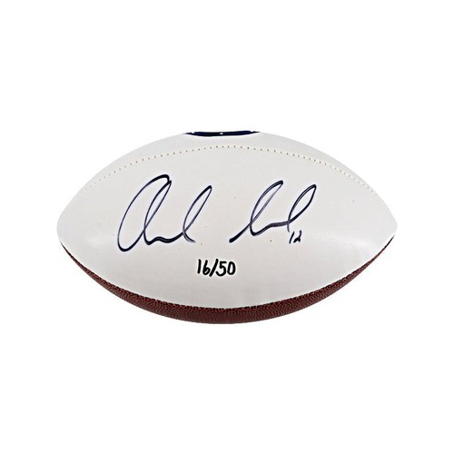 Andrew Luck Colts Autographed Signed White Panel Football LE 16/50 (JSA ...