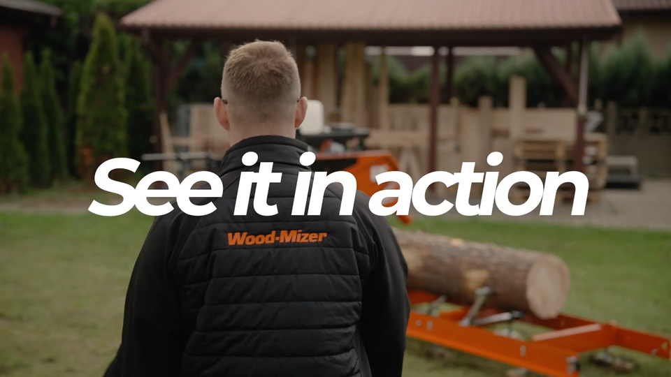 NEW! Wood-Mizer LX50SUPER Portable Sawmill - 26 Inch Log Diameter ...