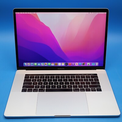 Apple MacBook Pro A1707 15" i7-6820HQ 16GB RAM 512GB SSD Silver Mac ...