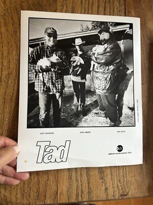 Tad Music Group Rare Vintage 8x10 Press Photo | eBay