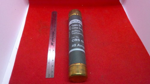 GOULD SHAWMUT CRS40- 40AMP, 600V FUSES- LOT OF 3 | eBay