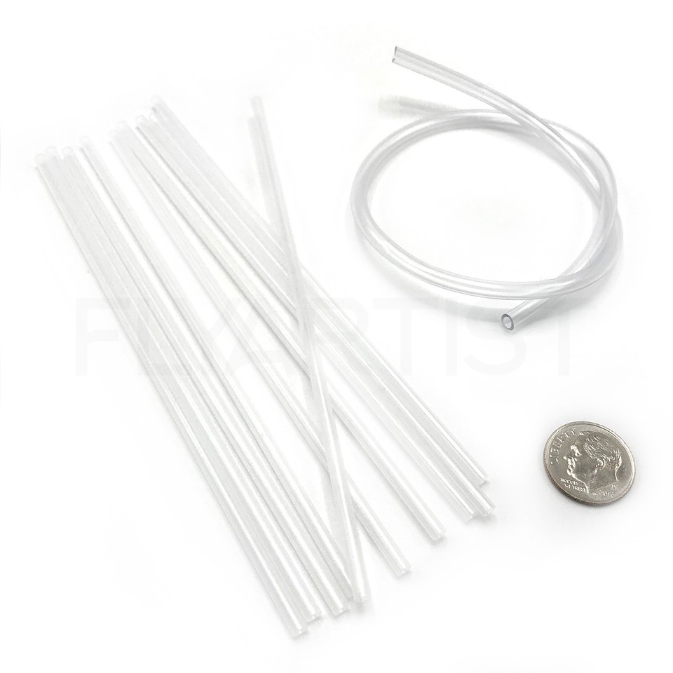 HMH POLY TUBES - Fly Tying Tube Fly Tubing in Small or Large - 10 Per ...