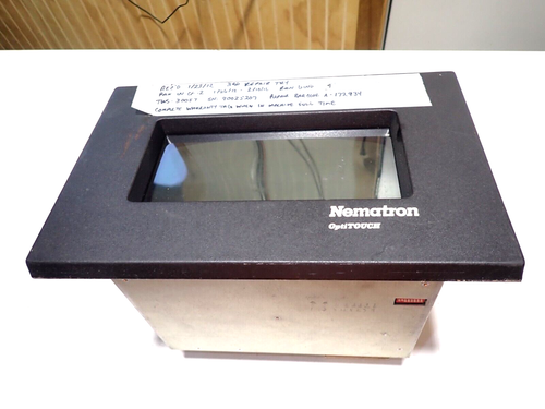 NEMATRON IWS-3005T 5" X 9" CRT TOUCH SCREEN INDUSTRIAL COMPUTER | eBay