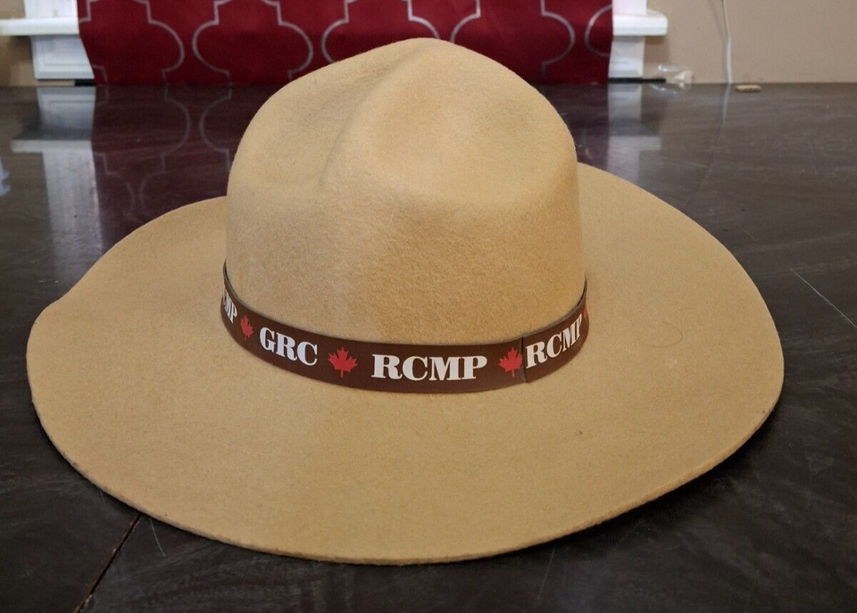 Royal Canadian Mounted Police Campaign Cowboy Hat Official RCMP GRC ...