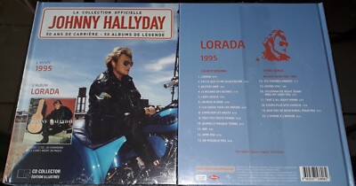 NEUF SCELLE JOHNNY HALLYDAY LORADA LIVRE CD LA COLLECTION OFFICIELLE | eBay
