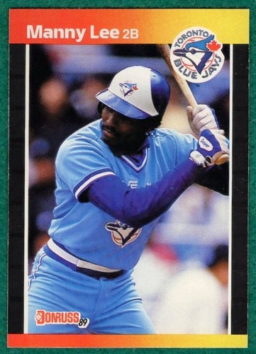 Manny Lee - 1989 Donruss #504 - Toronto Blue Jays Baseball Card | eBay