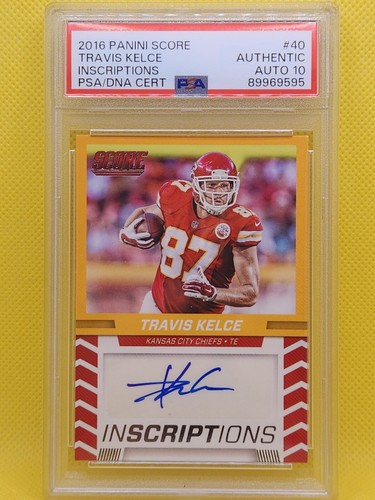 travis kelce autograph card | eBay
