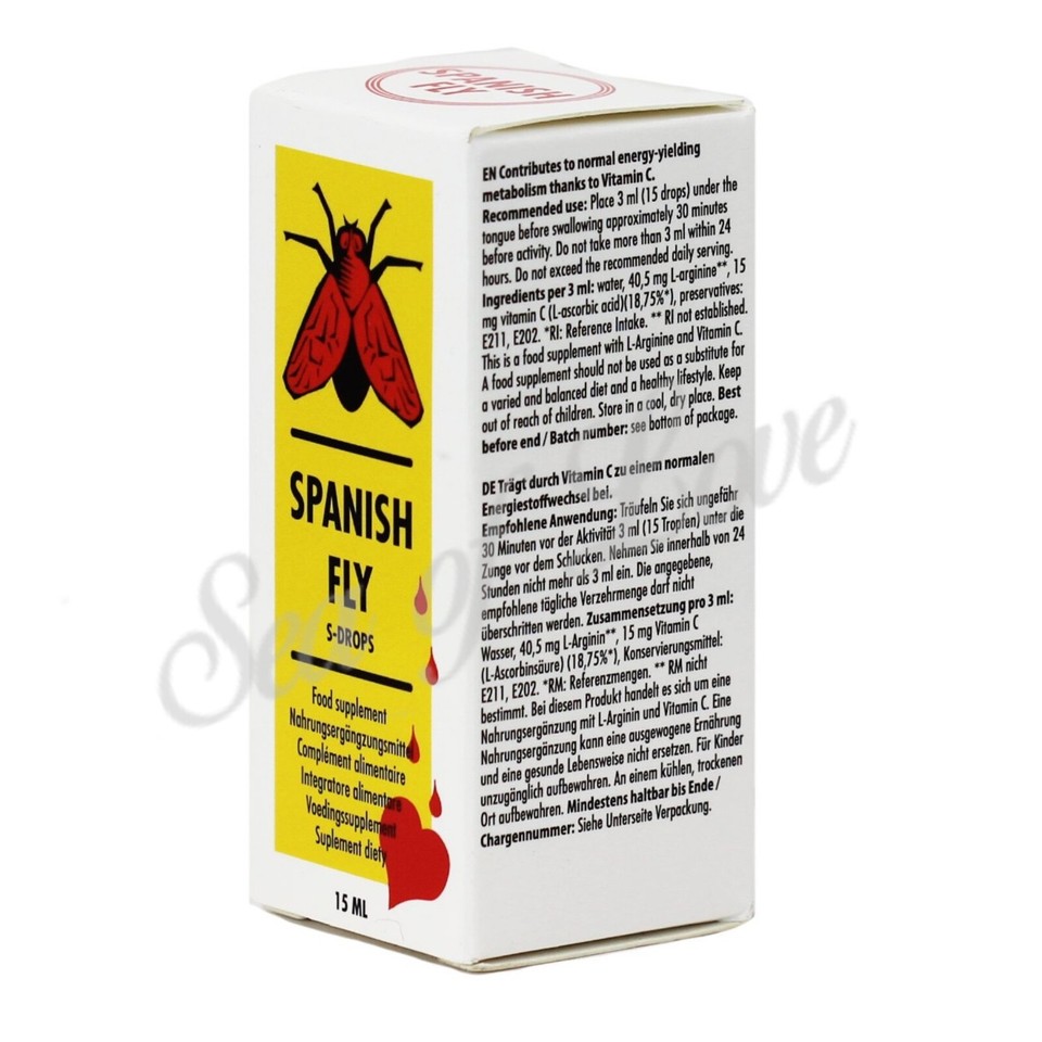 Spanish Sex Drops Extra S-Drops Extra 15ml for Women Drink Libido Her ...