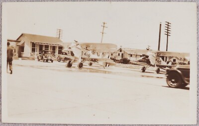 Vintage 1920s 1930s Curtiss P-1 Hawk Airplane Snapshot Aircraft ...
