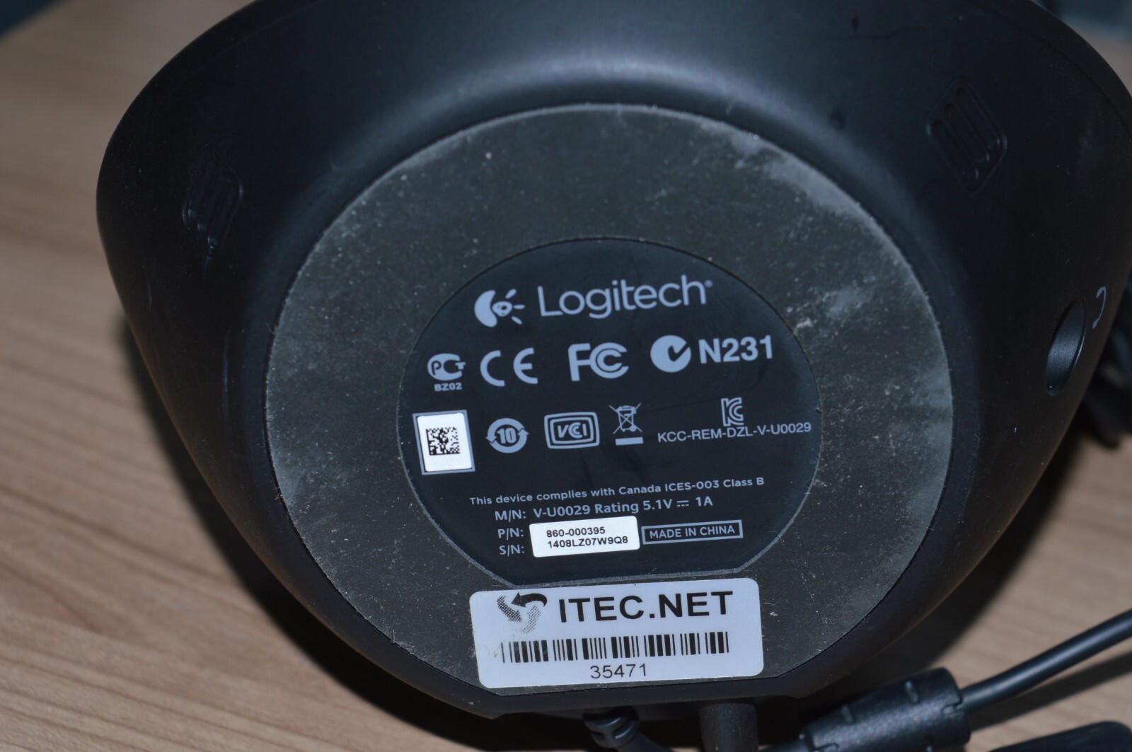 Logitech V-U0029 Conference Camera + Base + Power Supply | eBay