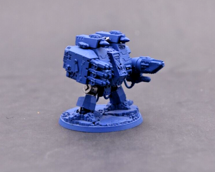 Warhammer 40k Space Marine Ironclad Dreadnought w/Chainfist & Hurricane ...