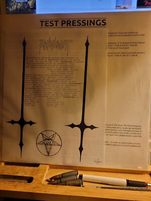 Irreverent Demos 12" vinyl test pressing Anti-Goth 329 | eBay